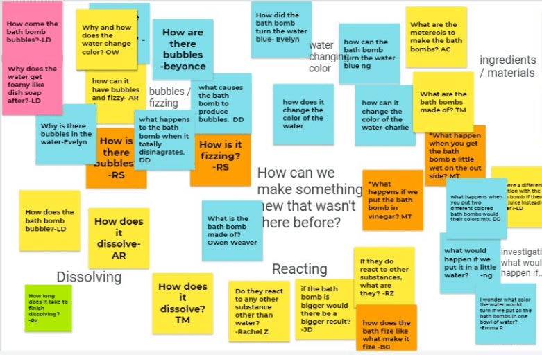 Driving Question Board - OpenSciEd