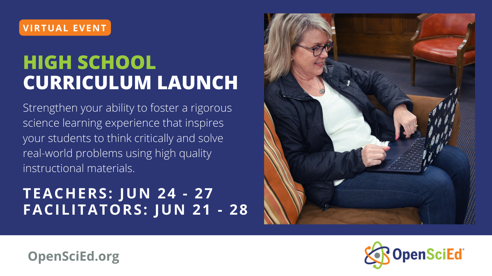 OpenSciEd High School Curriculum Launch (Virtual) - OpenSciEd