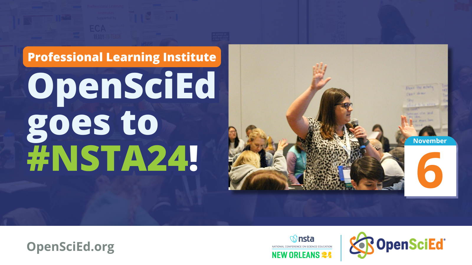 National Science Teaching Association (NSTA) Conference New Orleans ...